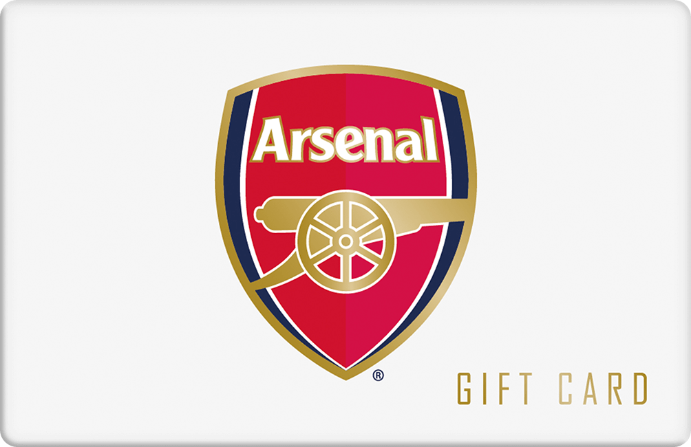 Arsenal Football Club Gift Card | Digital & in-store