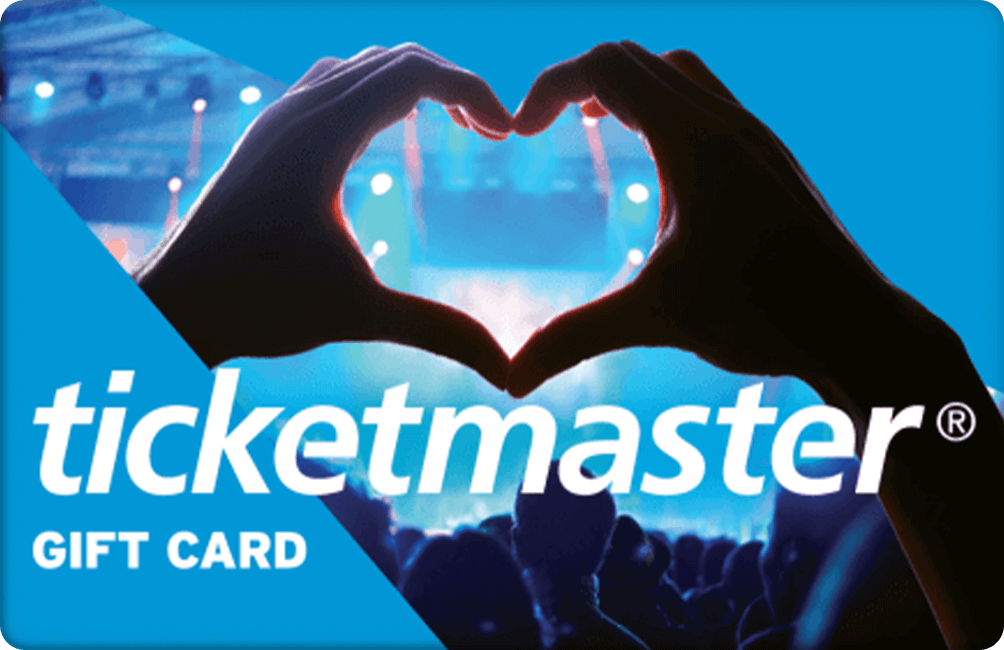 Ticketmaster Gift Card | Giftcards.co.uk