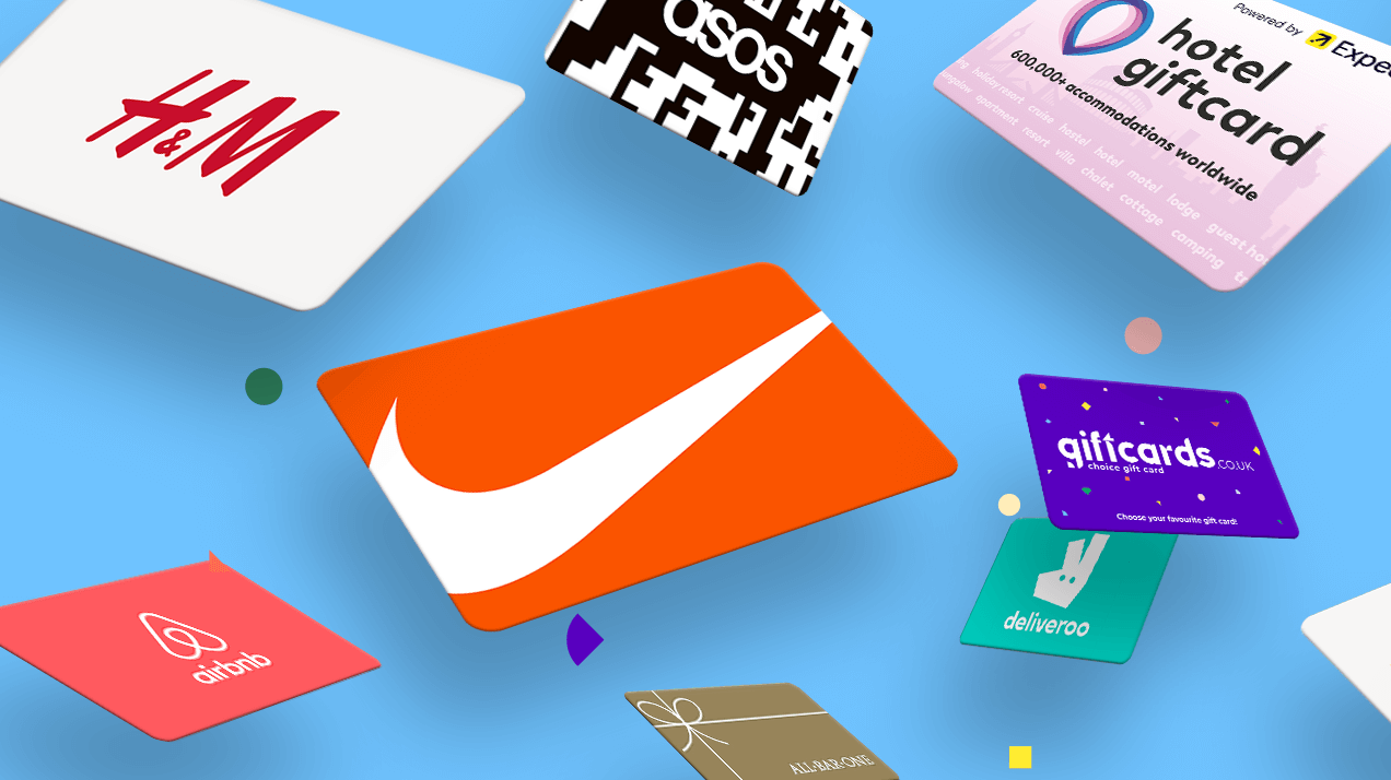Our types of gift cards | Giftcards.co.uk