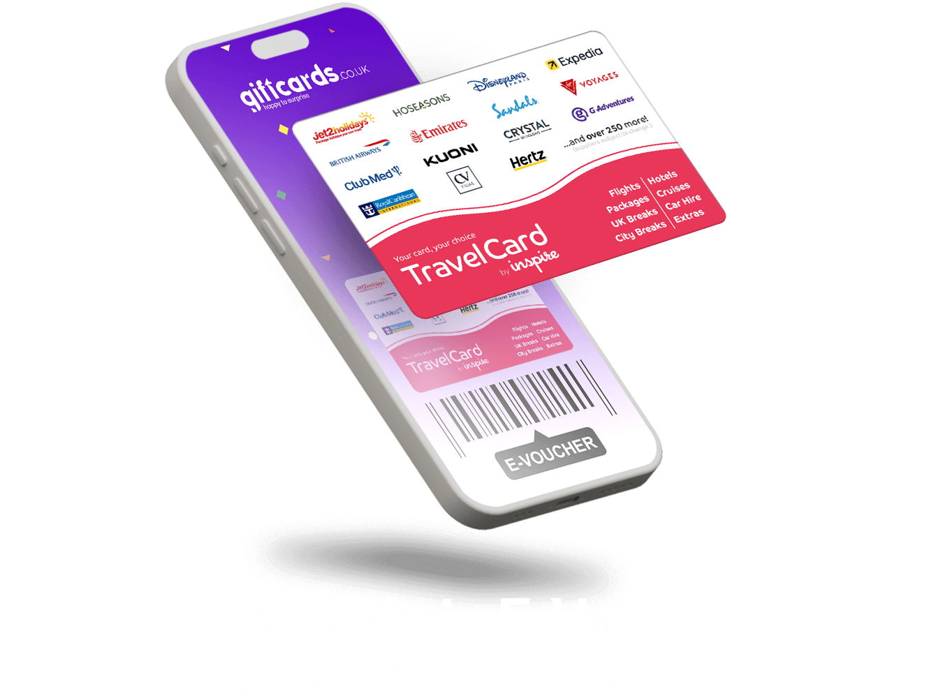 Inspire TravelCard Gift Card | Giftcards.co.uk