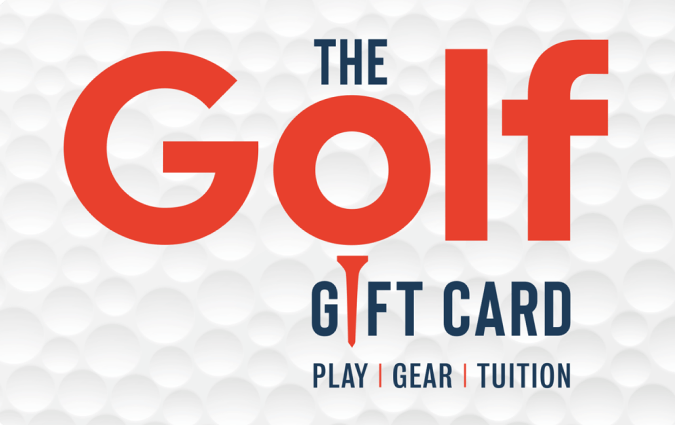 The Golf Gift Card | Perfect for Golf Enthusiasts