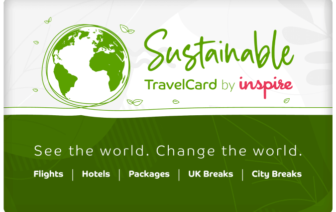 Sustainable Travelcard by Inspire Gift Card - Eco-Friendly Travel ...