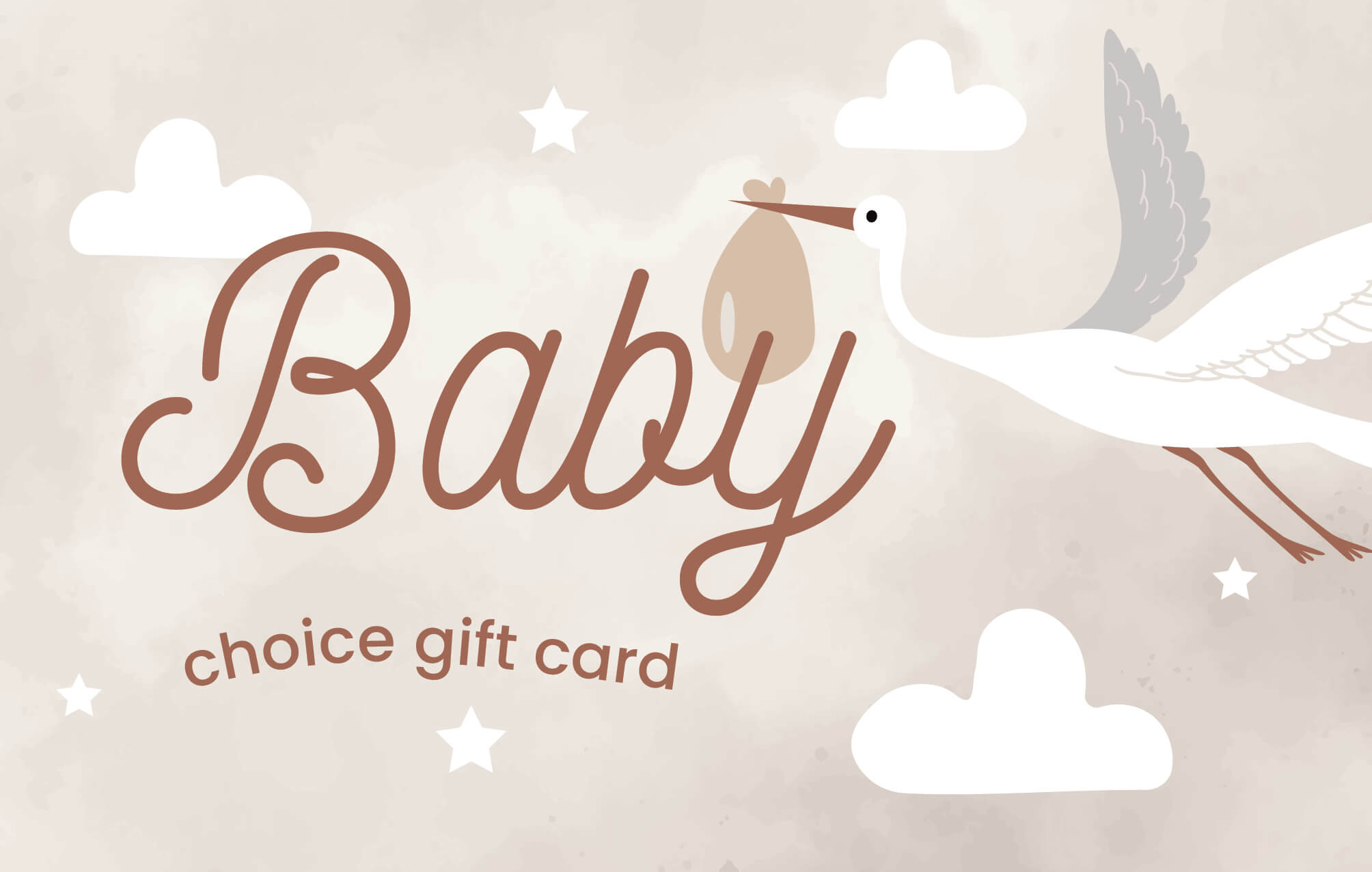 Baby Choice Gift Card – Flexible Baby Brand Gifts