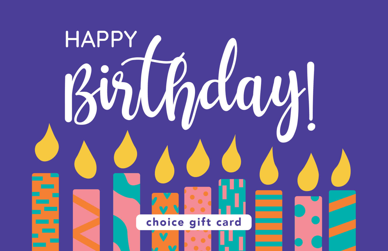 Happy Birthday Gift Card | Instant Birthday eGift