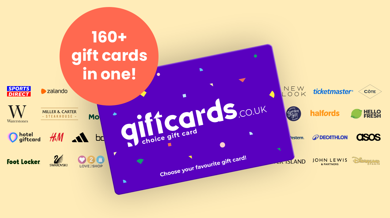 All-in-1 Choice Gift Card for business | Giftcards.co.uk