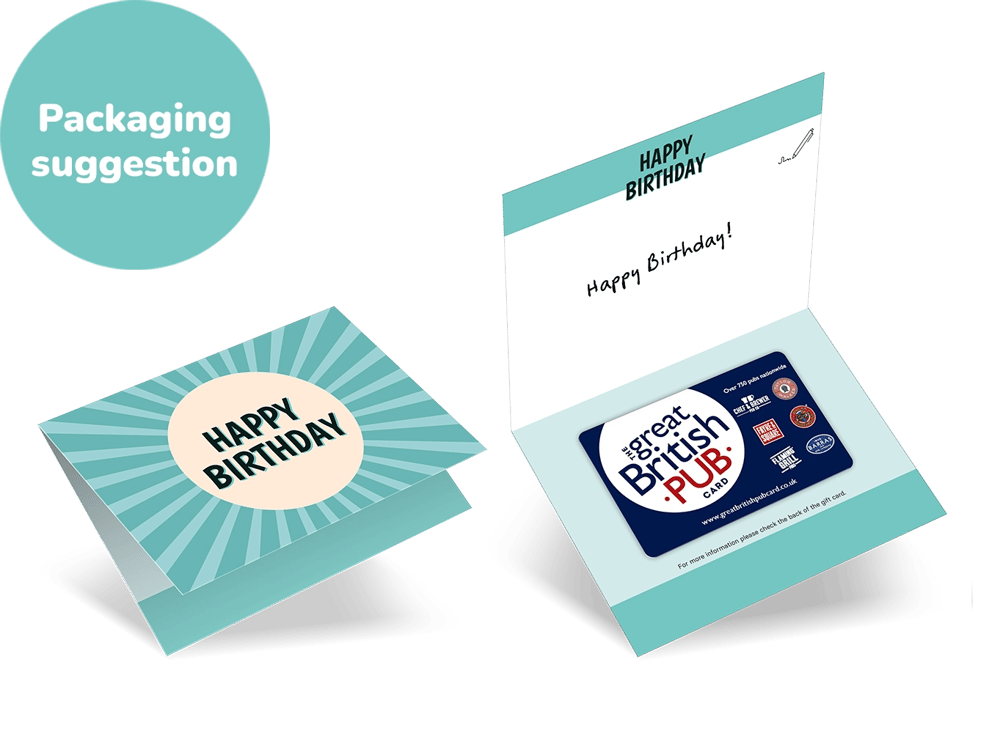 Great British Pub Gift Card | Giftcards.co.uk