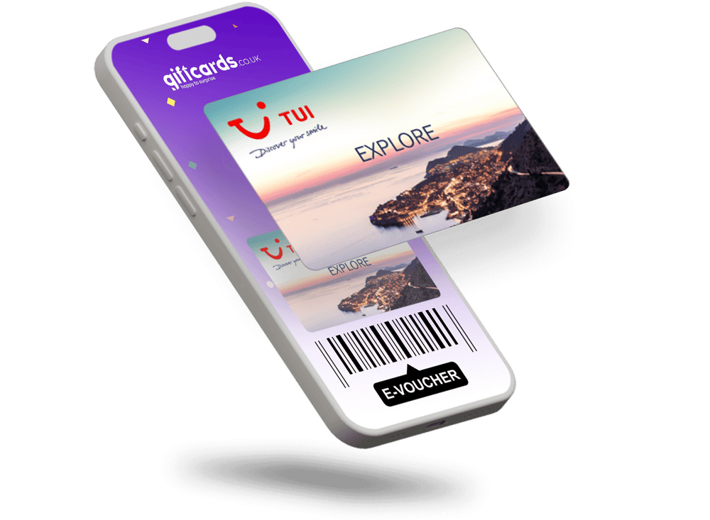 TUI Gift Card | Giftcards.co.uk
