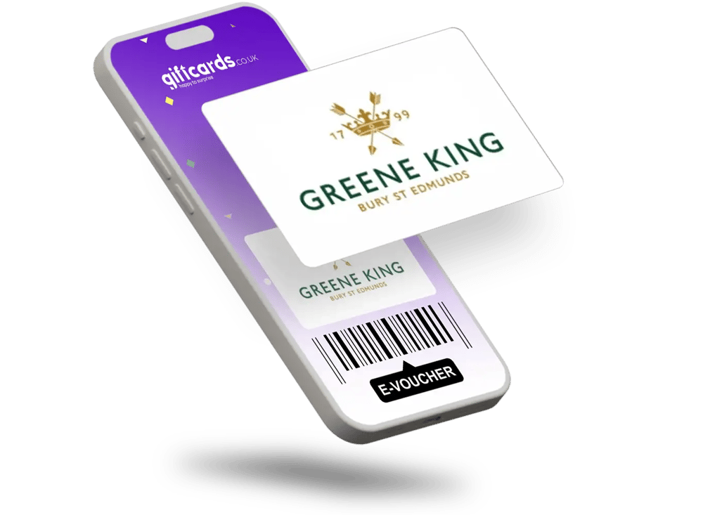 Greene King Gift Card - Redeemable at Over 1,600 Locations